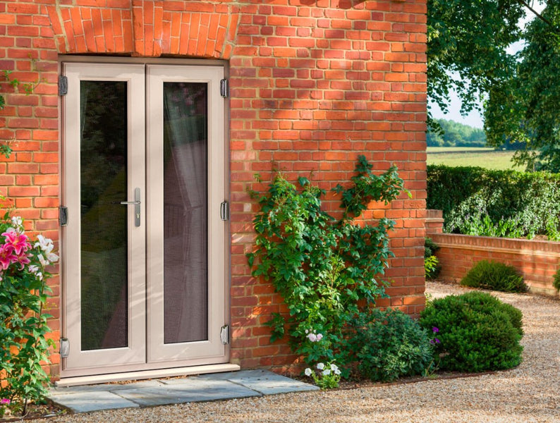 Affordable French uPVC Doors: Profile 22 PVC French Door