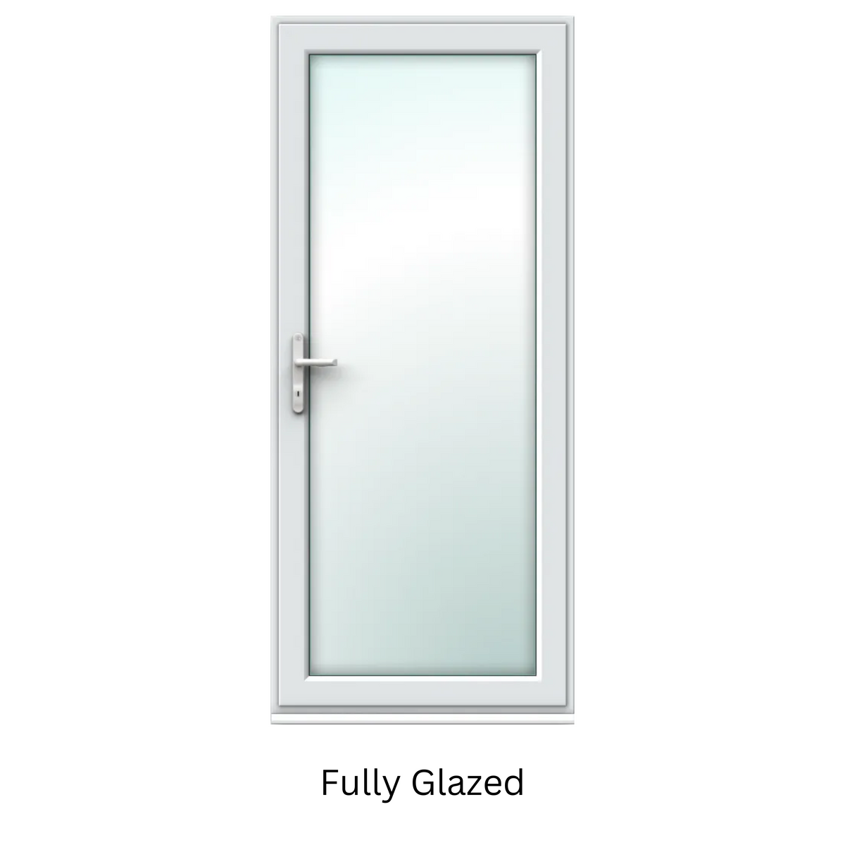 Liniar uPVC Single Door- Fully Glazed