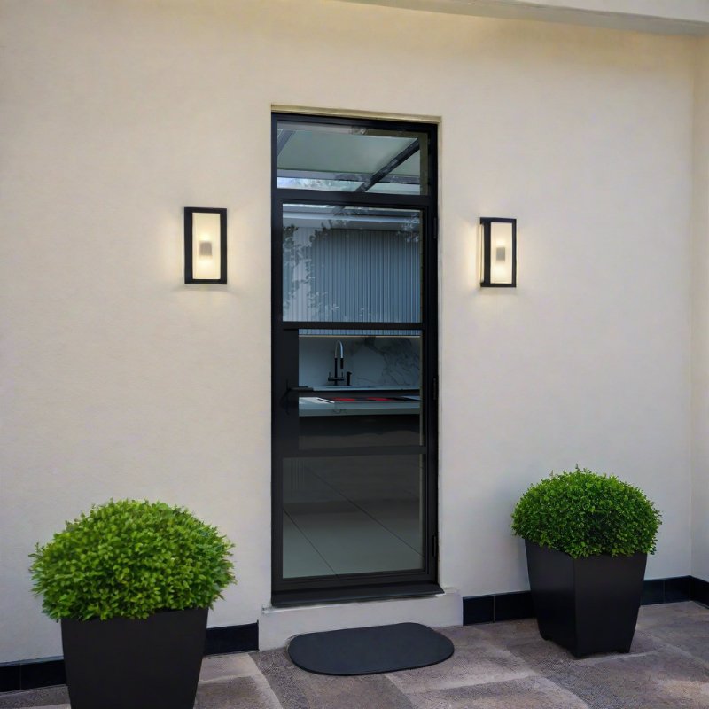 Smart Heritage Aluminium Single Door & Top Window